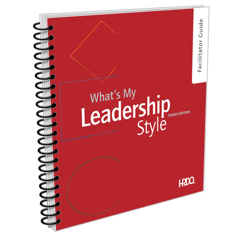 What's My Leadership Style Assessment & Training | HRDQ - Print ...