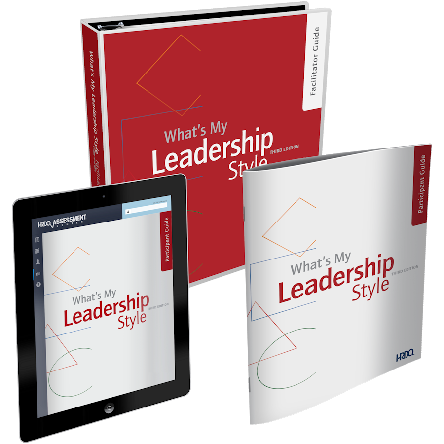 What's My Leadership Style Assessment & Training | HRDQ - Print ...