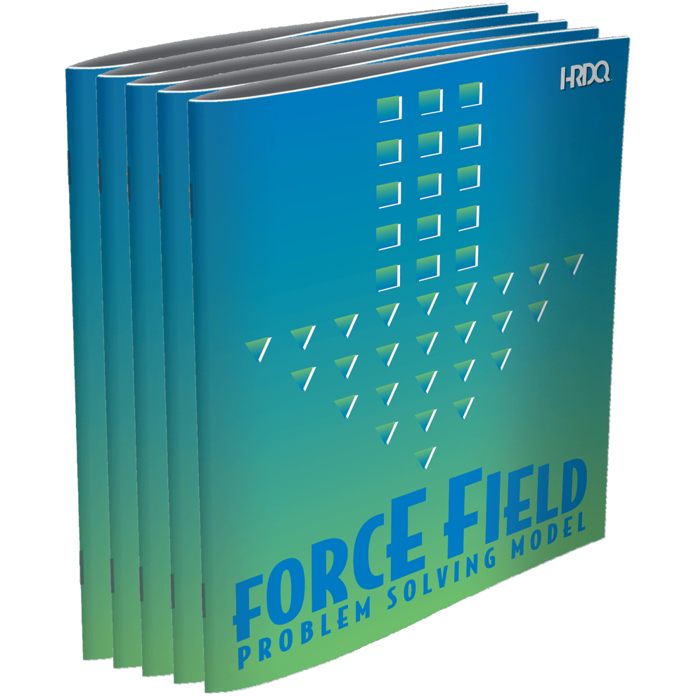 Force Field Model For Problem Solving | HRDQ - Print Facilitator Guide
