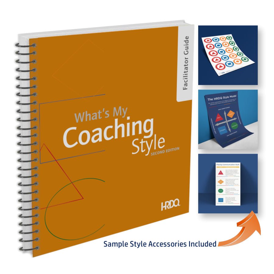 What's My Coaching Style - Shop Now | HRDQ - Print Facilitator Guide - HRDQ