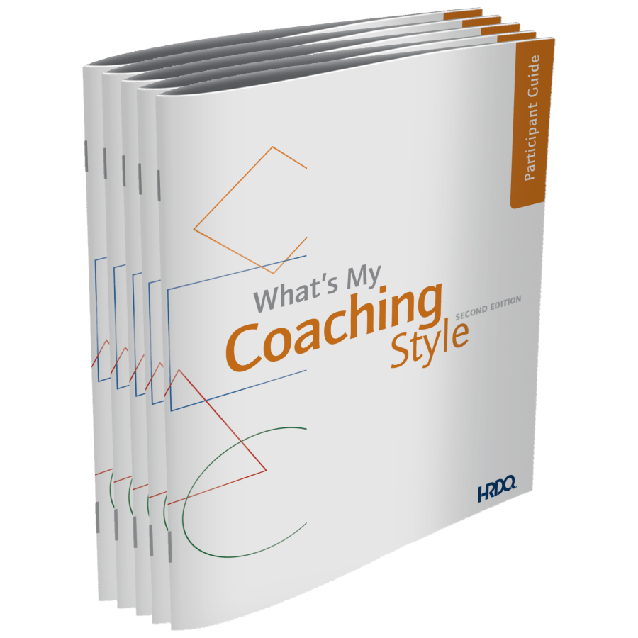 What's My Coaching Style - Shop Now | HRDQ - QuickStart Train-the-Trainer