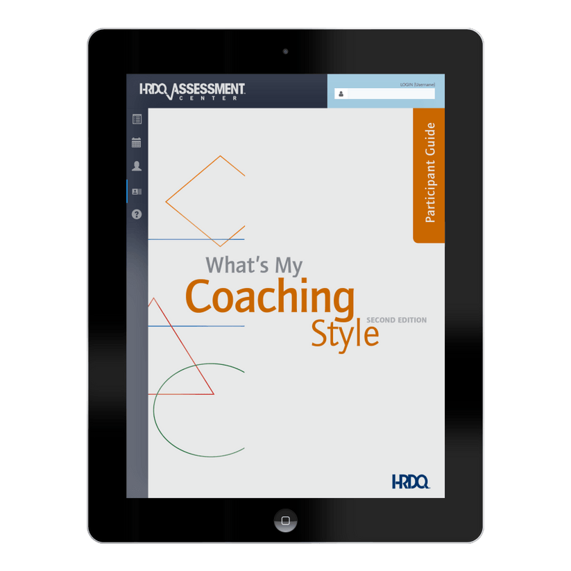 What's My Coaching Style - Shop Now | HRDQ - QuickStart Train-the-Trainer