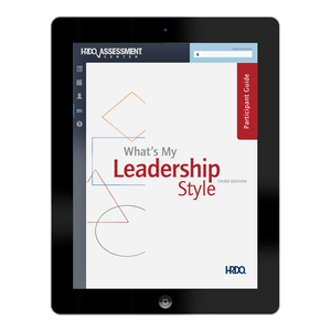 What's My Leadership Style Assessment & Training Workshop | HRDQ